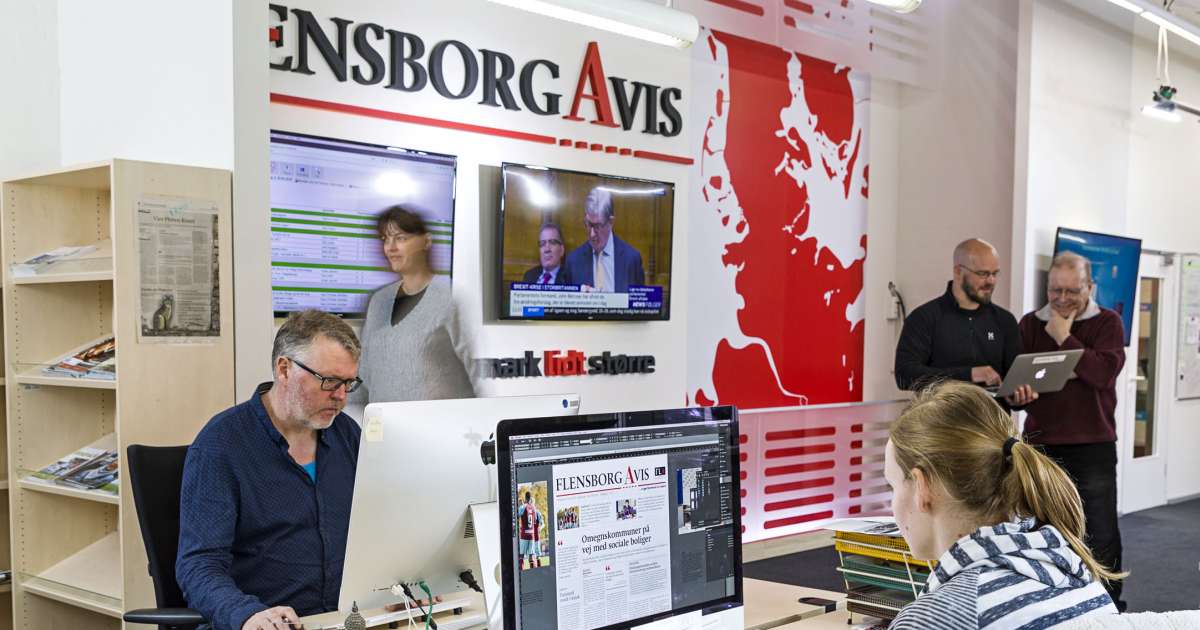 Besøg Flensborg Avis og få en rundvisning i mediehuset | Oplev Sydslesvig